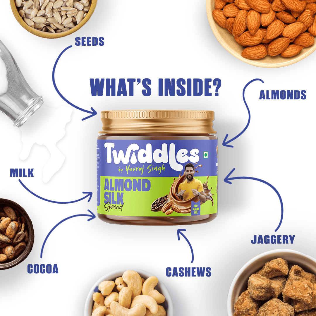 Buy Almond Silk Chocolate Spread Online | Twiddles